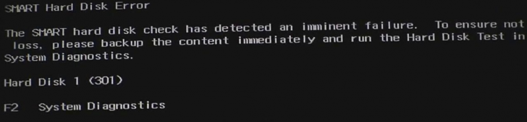 How To Fix Smart Hard Disk Error 301 – 7 Workable Methods