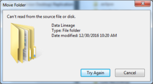 5 Fixes for ‘Can't Read from the Source File or Disk’ Error!