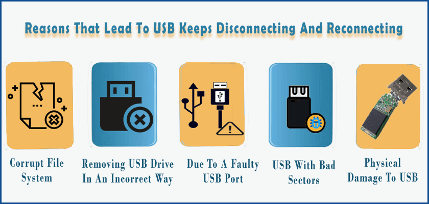 USB Keeps Disconnecting and Reconnecting? 6 Ways To Fix