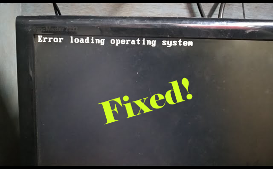 How to Fix Error Loading Operating System? – Simple BIOS Fixes!